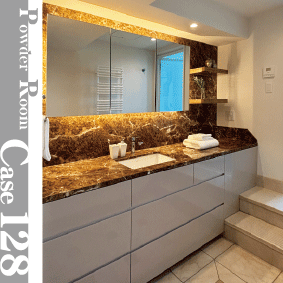 Powder Room Case 128 - WAILEA | 水回りから考えるインテリアデザイン