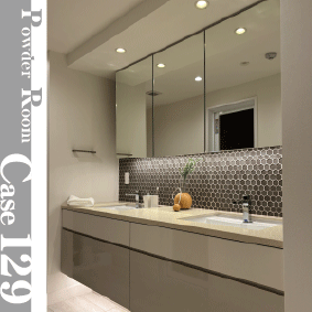 Powder Room Case 129 - WAILEA | 水回りから考えるインテリアデザイン